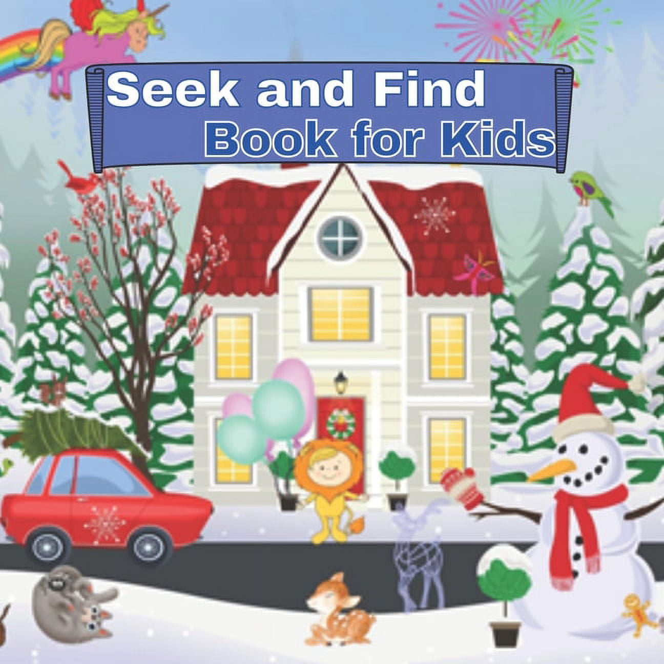 Seek And Find Book For Kids: Hidden Pictures For Preschool ( Full Color ...