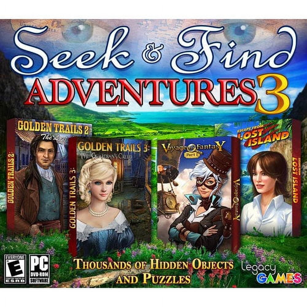 Seek & Find Adventures 3 (PC DVD), 4 Pack - Walmart.com