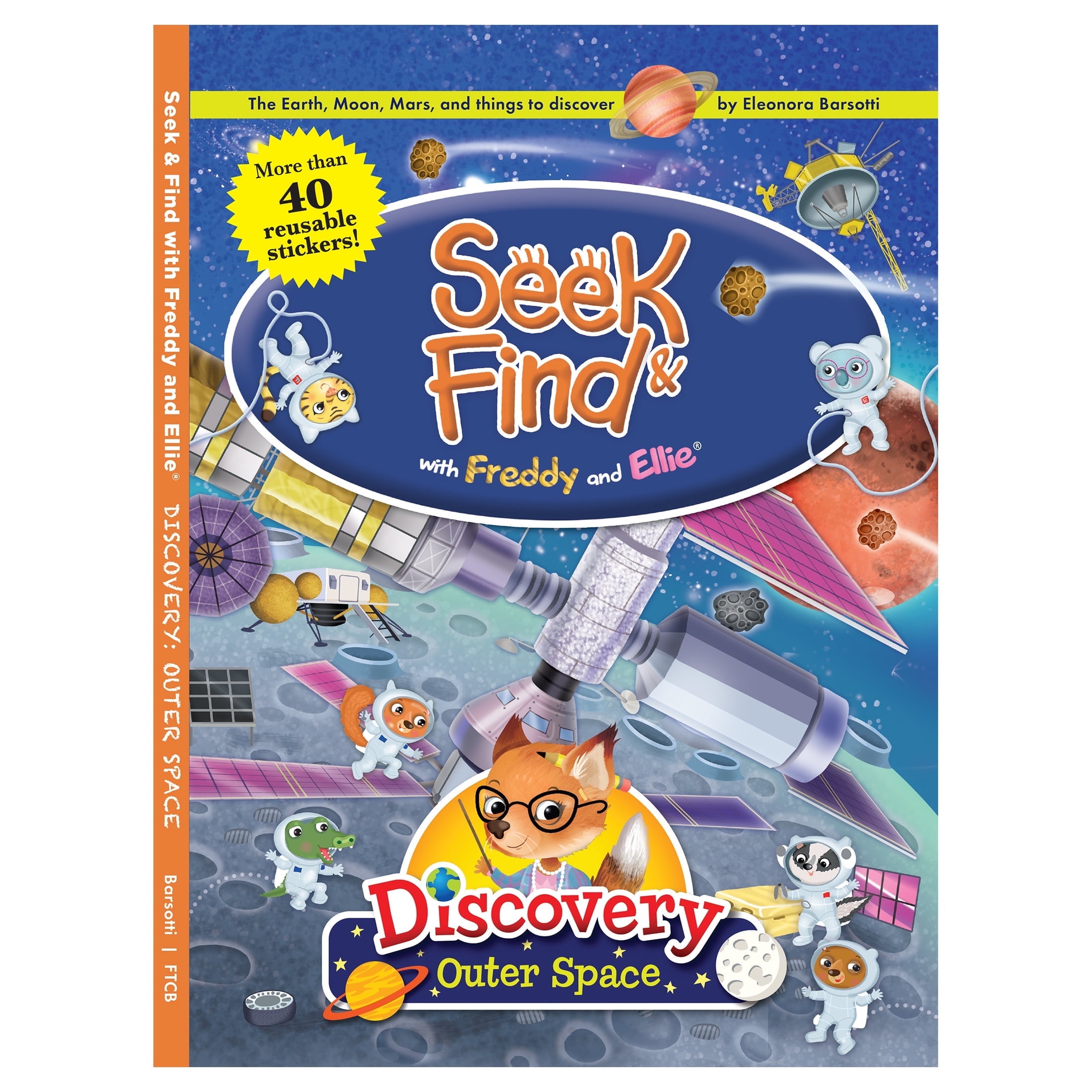 Seek & Find with Freddy and Ellie® Discovery: Outer Space Paperback, 32 Pages, 1 Book - Walmart.com
