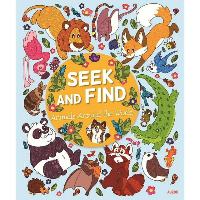 Seek and Find Animals of the World (Board Book) - Walmart.com
