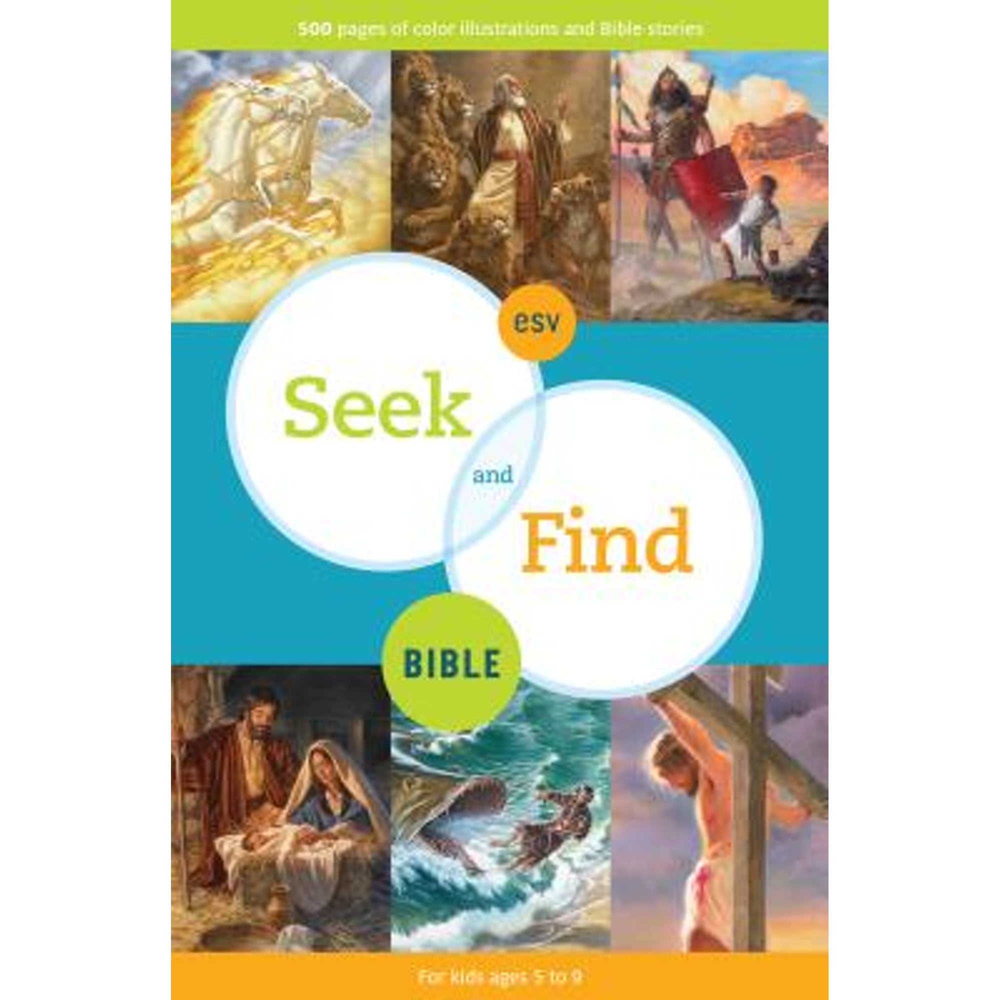 Seek and Find Bible-ESV (Hardcover) - Walmart.com