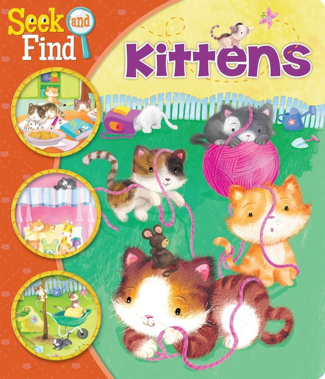 Seek and Find Kittens (Board Book) - Walmart.com