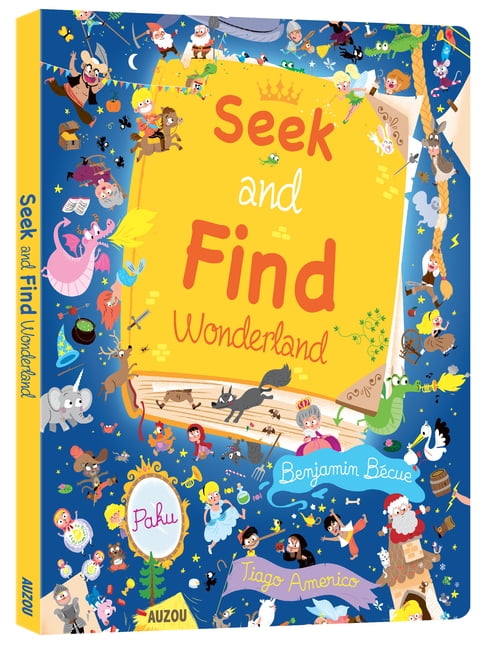 Seek and Find Wonderland (Board Book) - Walmart.com