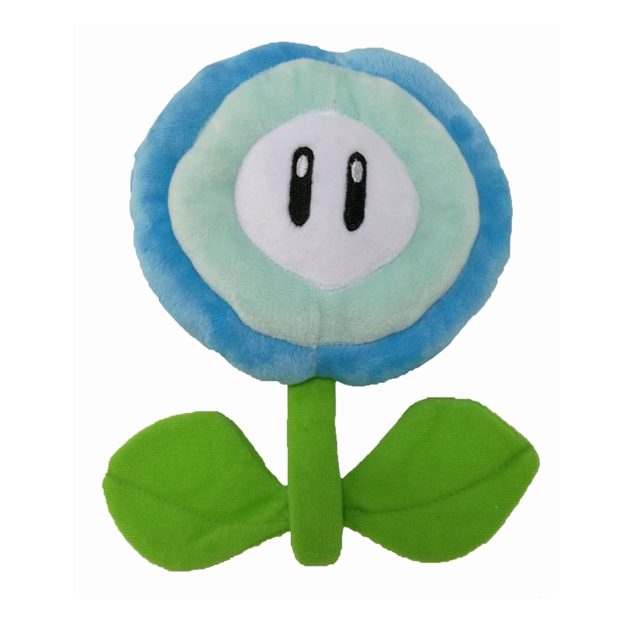 SeekFunning Super Mario Ice Flower Plush Toy 7" BlueGifts for Girls Age ...