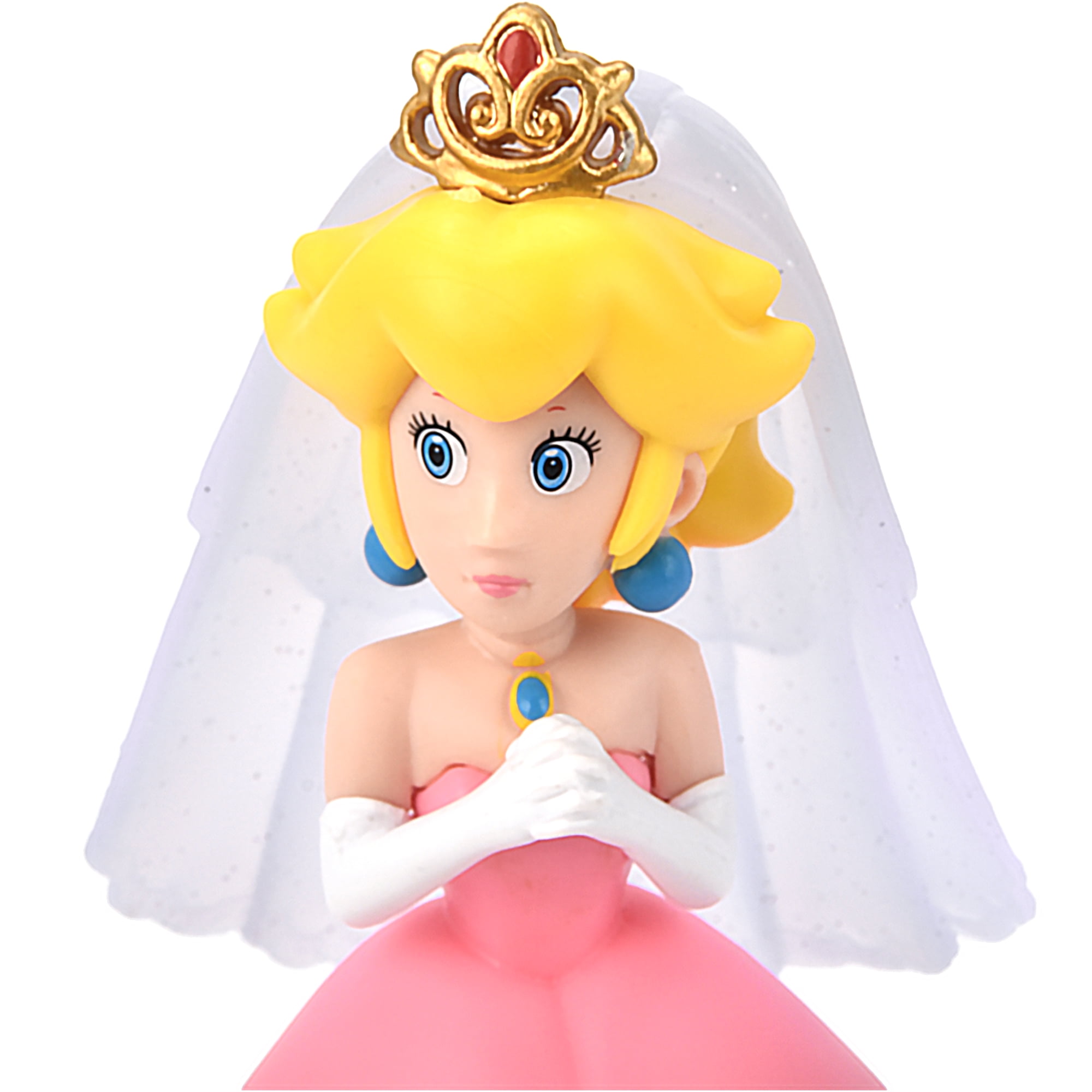 SeekFunning for Nintendo Super Maro Princess Pink PVC Figure Toys ...