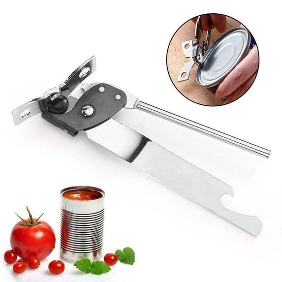SeekLGT Manual Can Opener Smooth Edge Opener Heavy Duty Handheld Can ...