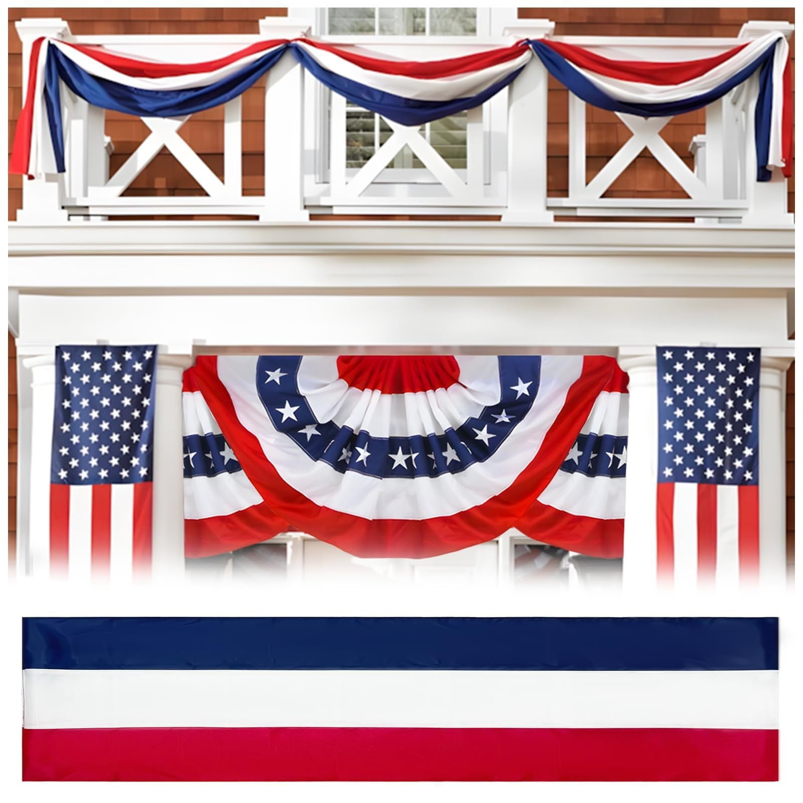 SeekLGT Memorial Day Decorations,4Th Of July Decorations,American ...