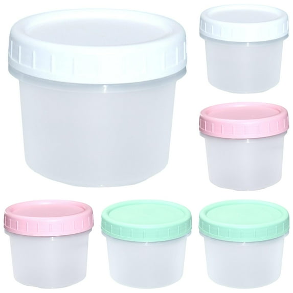 SeekLGT Plastic Storage Containers Reusable Airtight Stackable ...