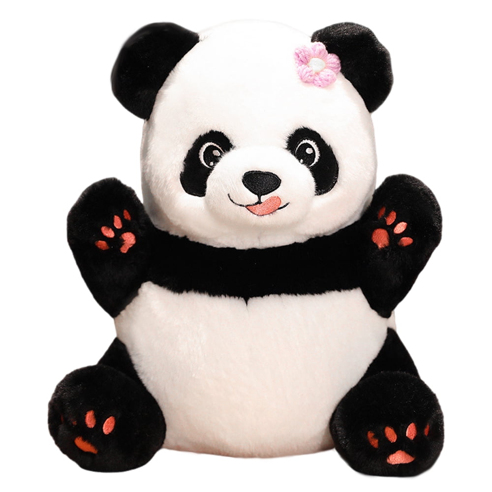 Seekfunning 10" Plush Toy, Cute Panda Doll New Year Gift for Family and ...