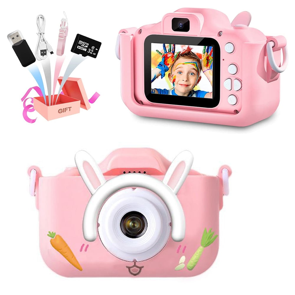 Seekfunning HD Kids Camera Toys for 3-8 Year Old Girls, Digital Video ...