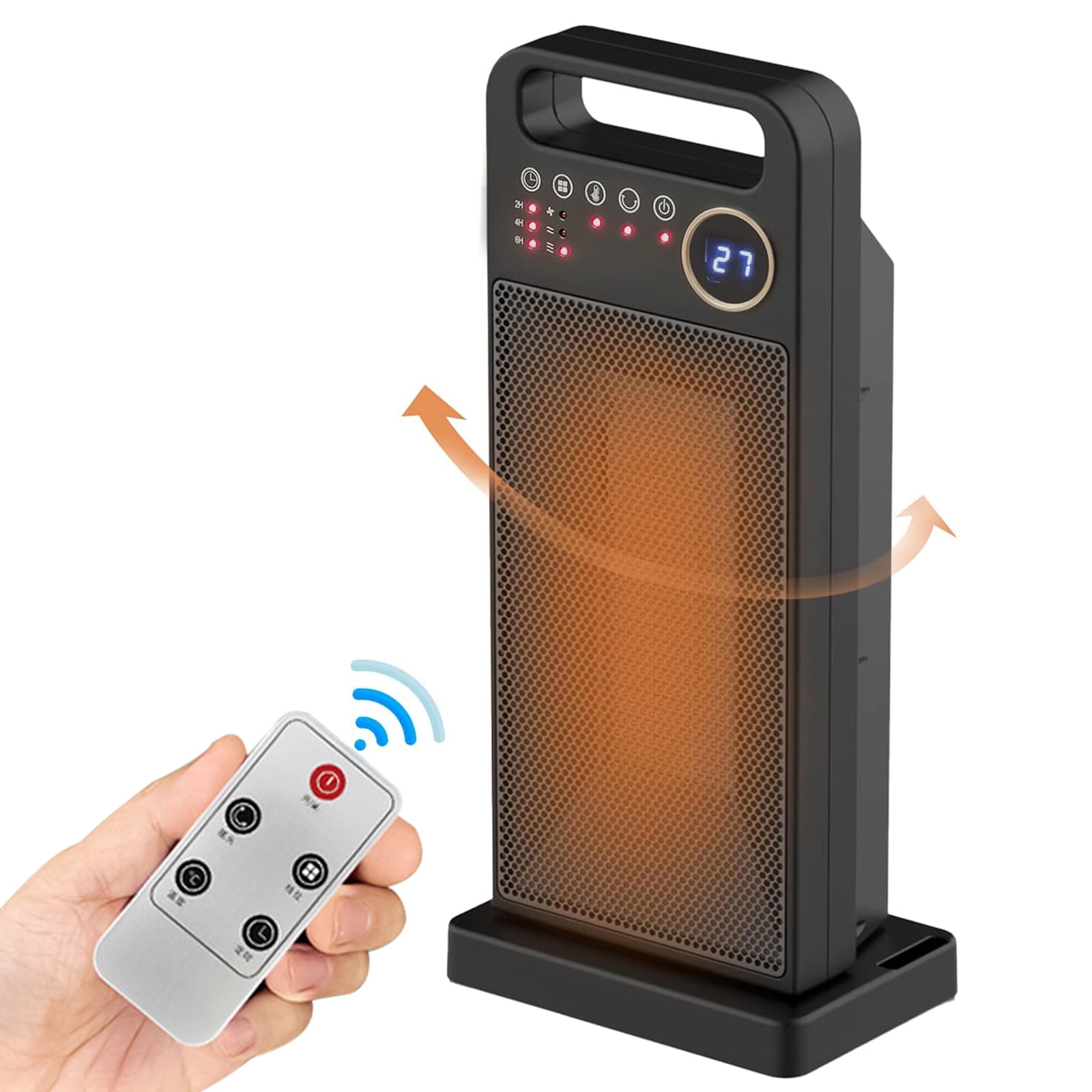 Seekfunning Space Heaters for Indoor Use, Fast Portable Heater 8/1400 ...