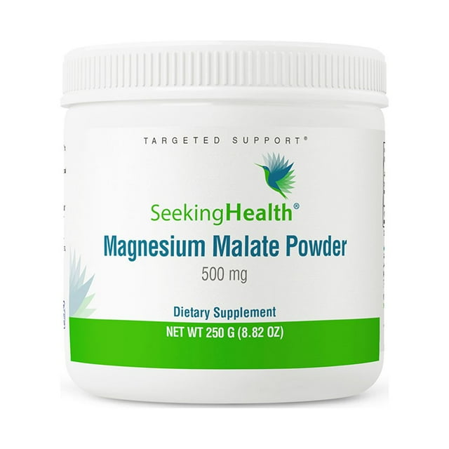 Seeking Health High Absorbing Magnesium Malate Powder, 500 mg, 8.82 oz ...
