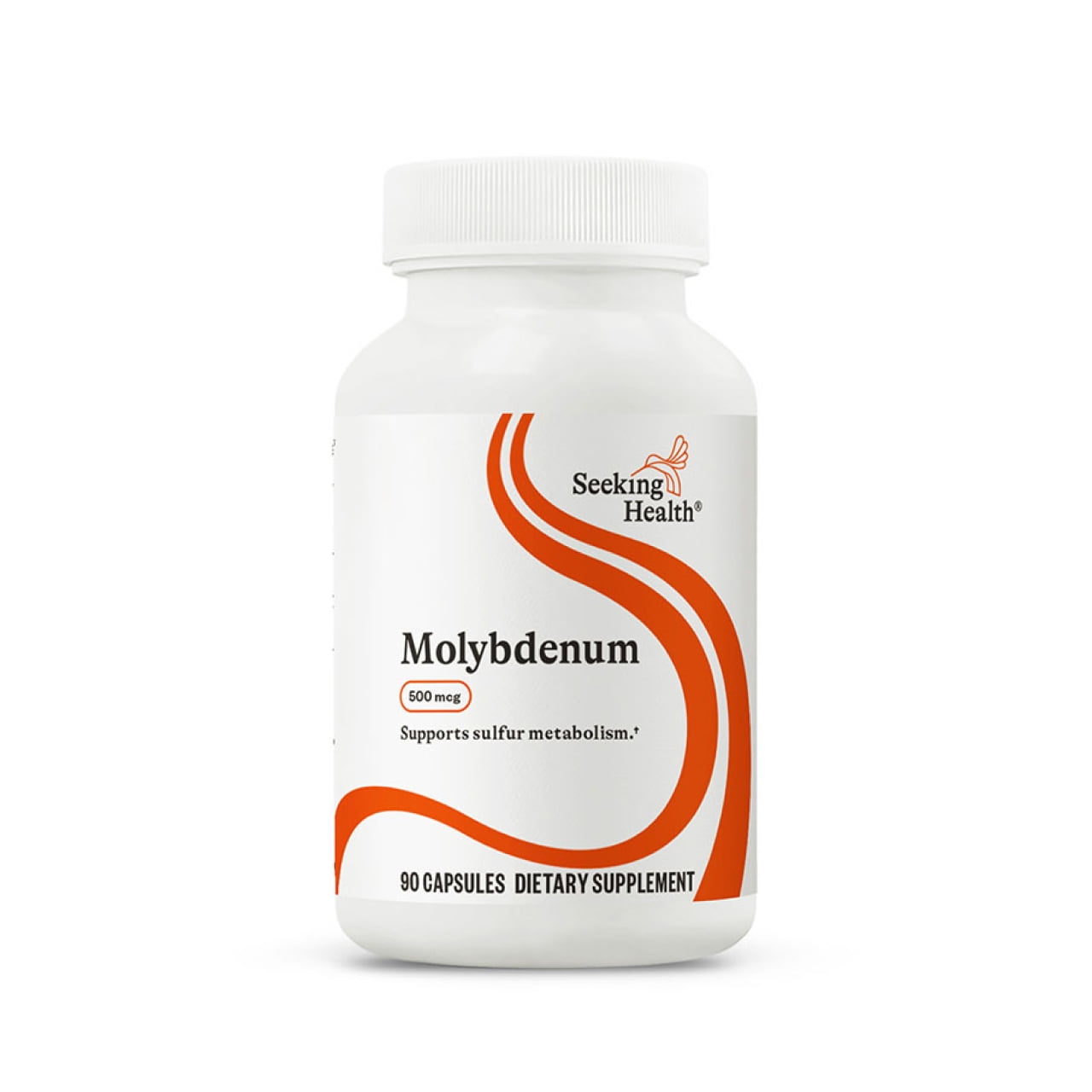 Seeking Health Molybdenum 500, Detox, Metabolism & Iron Supplement, 90 ...