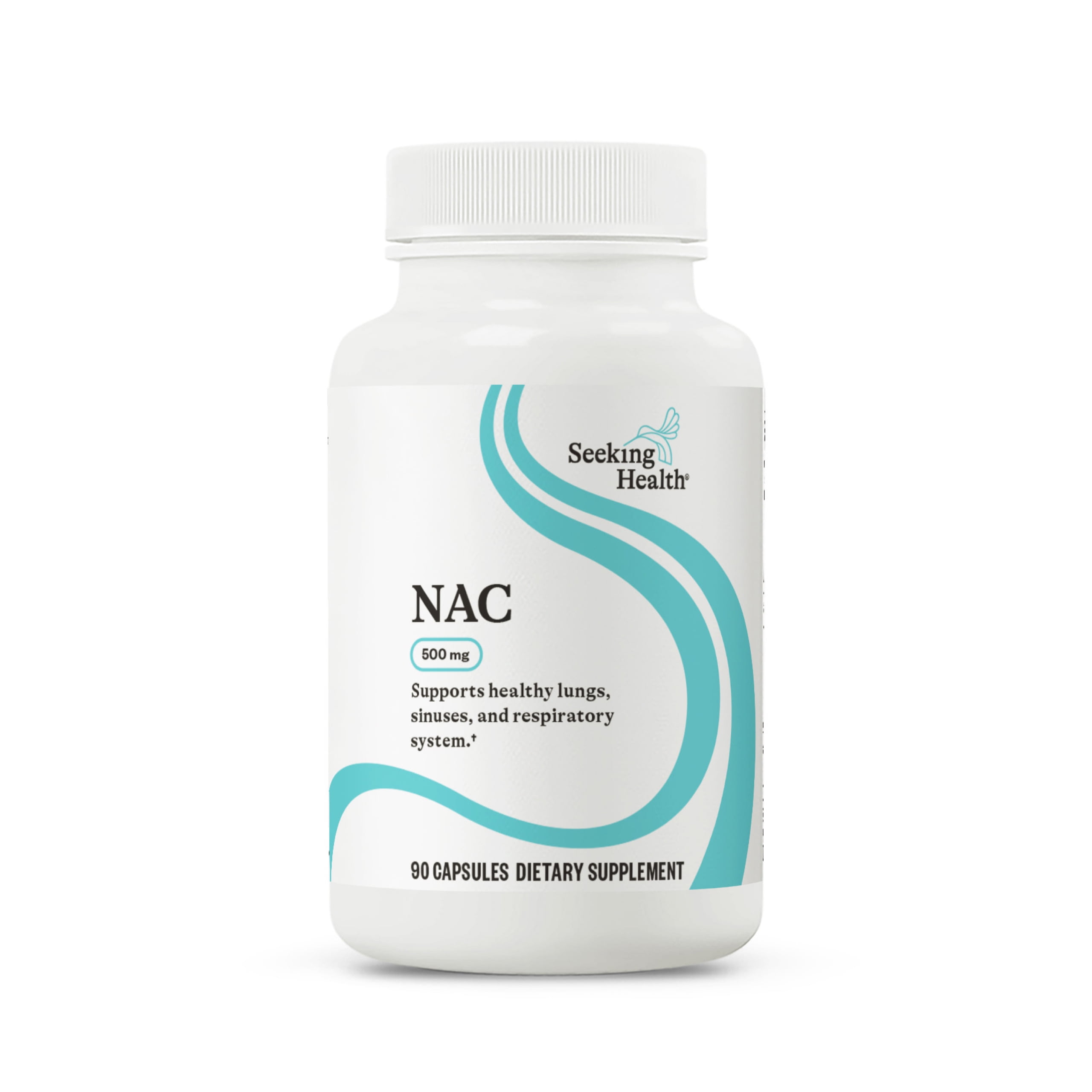 Seeking Health NAC, 500 mg, 90 Vegetarian Capsules - Walmart.com