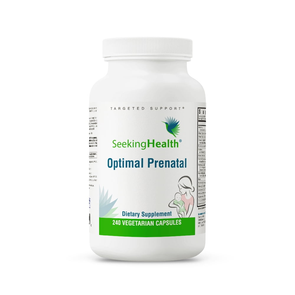 Seeking Health Optimal Prenatal, 240 Vegetarian Capsules - Walmart.com