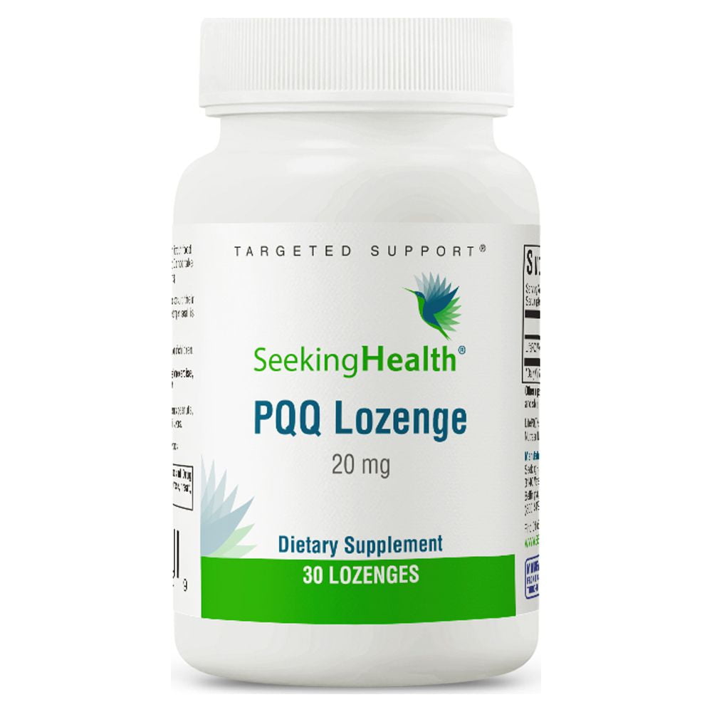 Seeking Health PQQ Lozenge, 20 mg, 30 Lozenges - Walmart.com