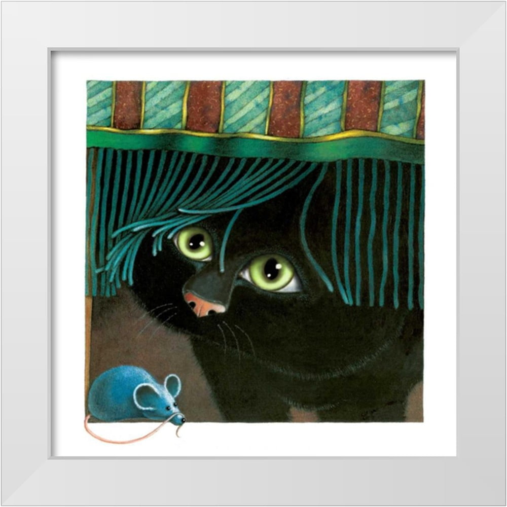 Seeley, Laura 12x12 White Modern Wood Framed Museum Art Print Titled ...