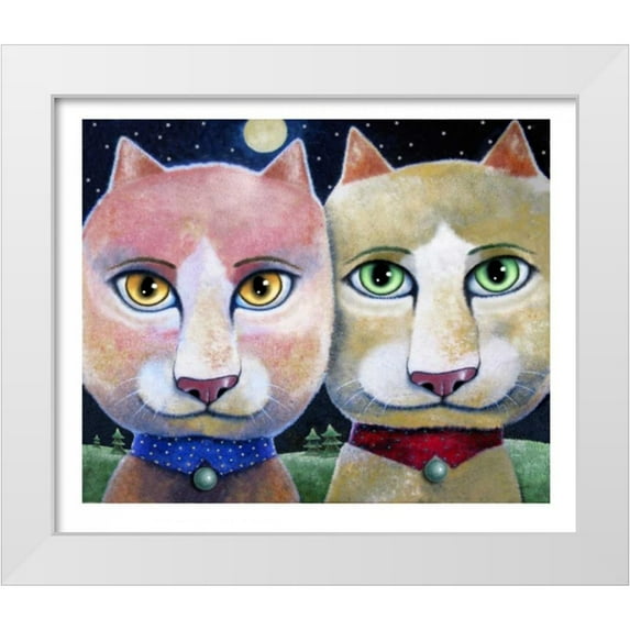 Seeley, Laura 14x12 White Modern Wood Framed Museum Art Print Titled ...