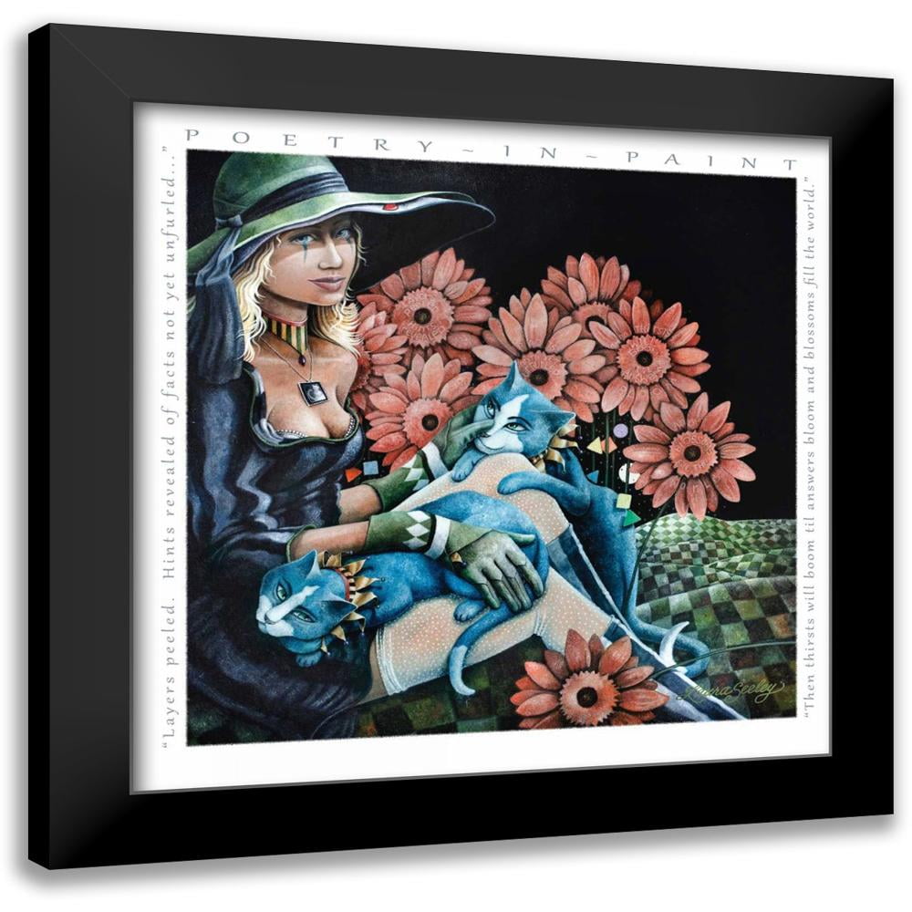 Seeley, Laura 15x15 Black Modern Framed Museum Art Print Titled - Hints ...