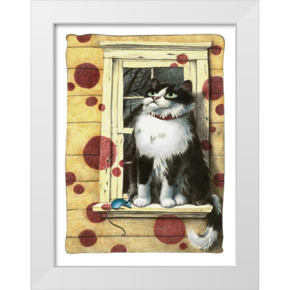 Seeley, Laura 19x24 White Modern Wood Framed Museum Art Print Titled ...
