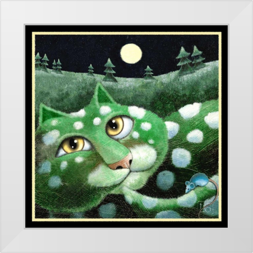Seeley, Laura 20x20 White Modern Wood Framed Museum Art Print Titled ...