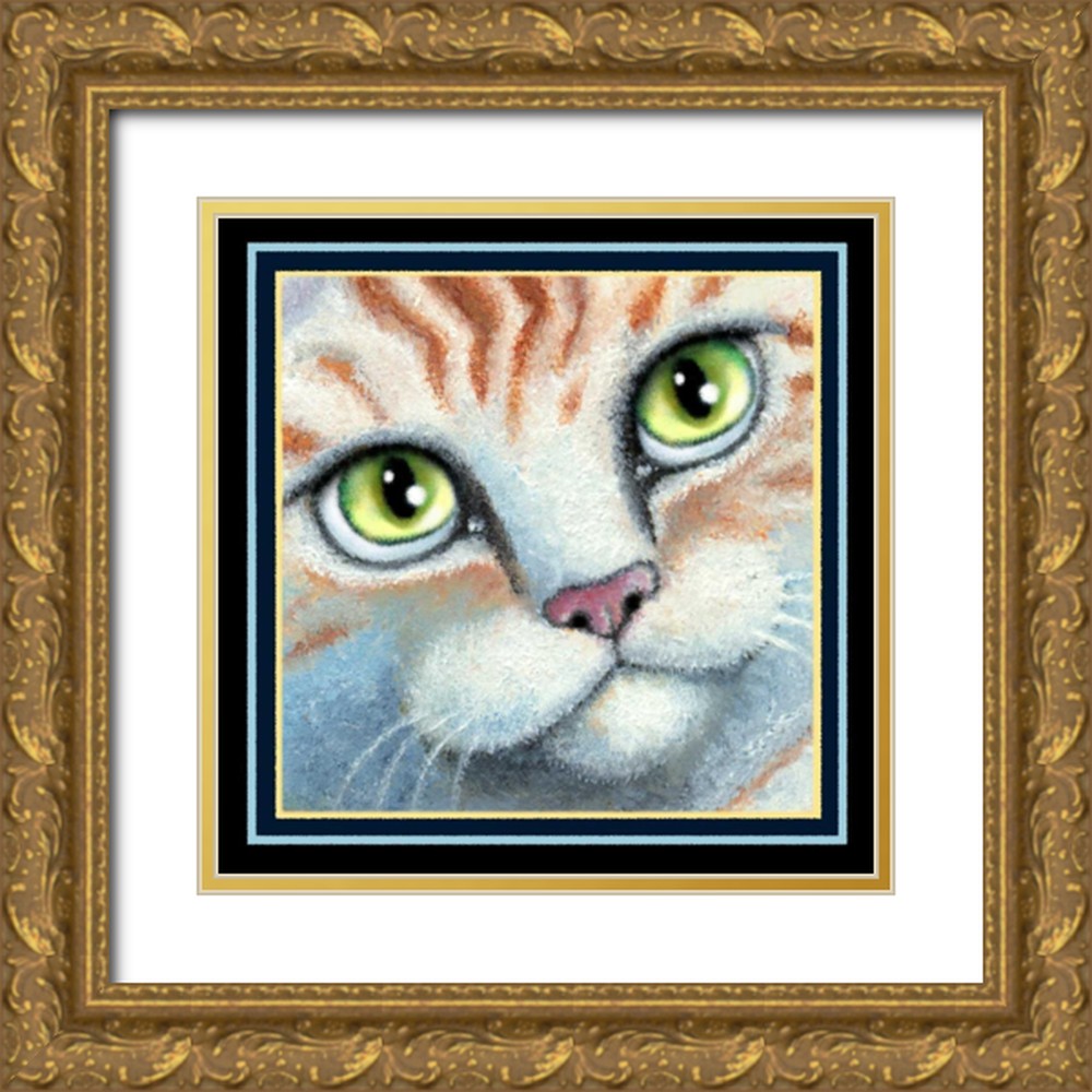 Seeley, Laura 26x26 Gold Ornate Wood Framed with Double Matting Museum ...