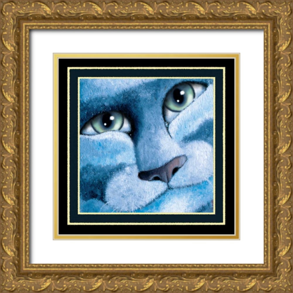 Seeley, Laura 26x26 Gold Ornate Wood Framed with Double Matting Museum ...