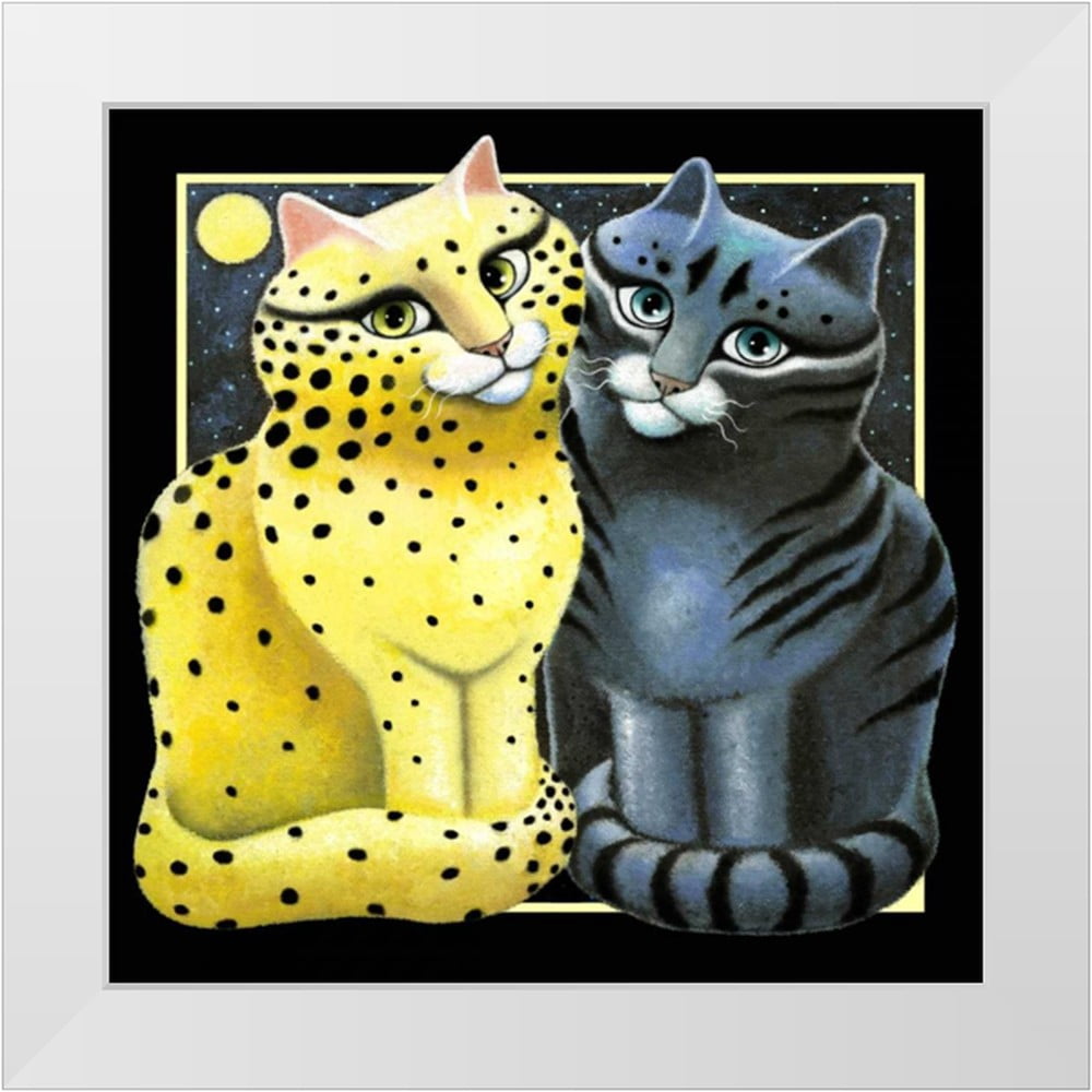 Seeley, Laura 26x26 White Modern Wood Framed Museum Art Print Titled ...