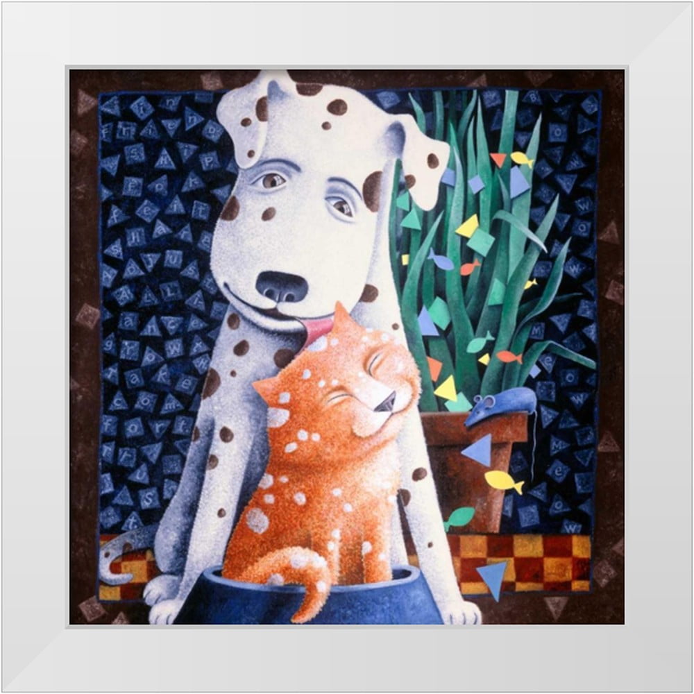 Seeley, Laura 26x26 White Modern Wood Framed Museum Art Print Titled ...