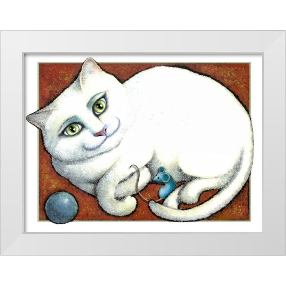 Seeley, Laura 32x25 White Modern Wood Framed Museum Art Print Titled ...