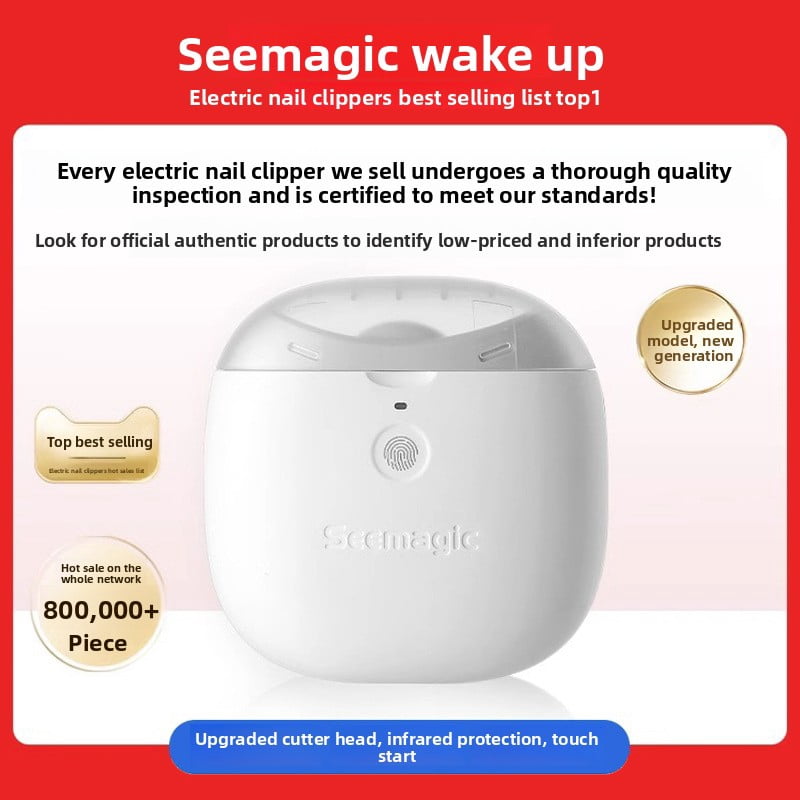 Seemagic Electric Nail Clipper and Grinder for Home Use, Fully ...