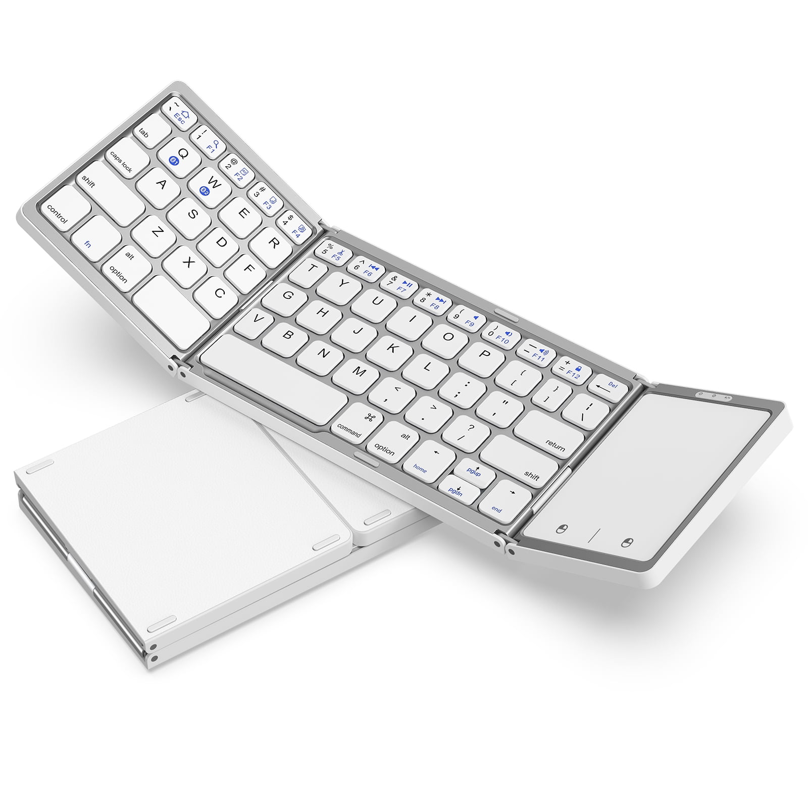 Seenda Foldable Wireless Bluetooth Keyboard Rechargeable Folding ...