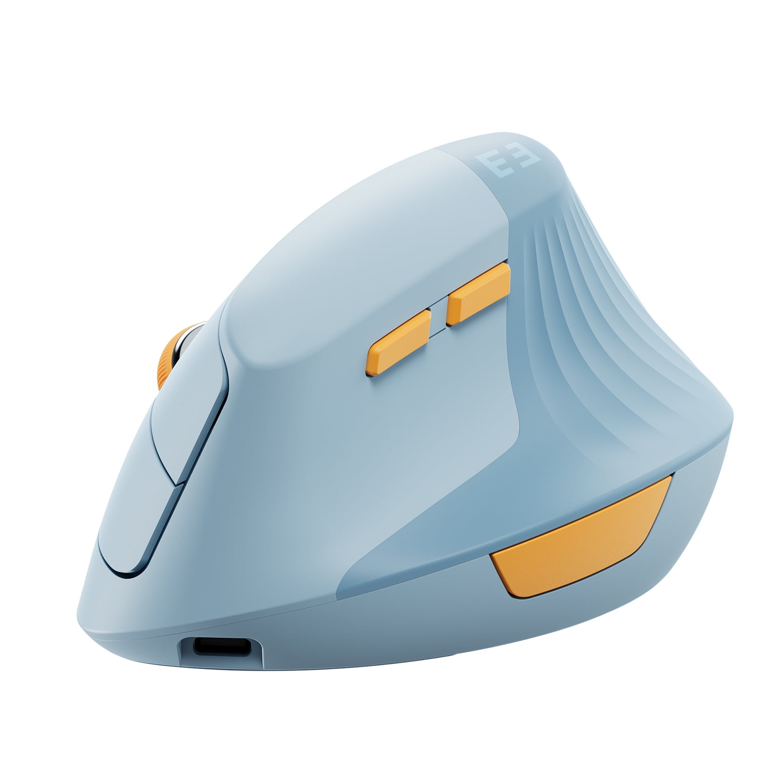 Seenda Optical USB Type C Ergonomic Mouse, Blue - Walmart.com