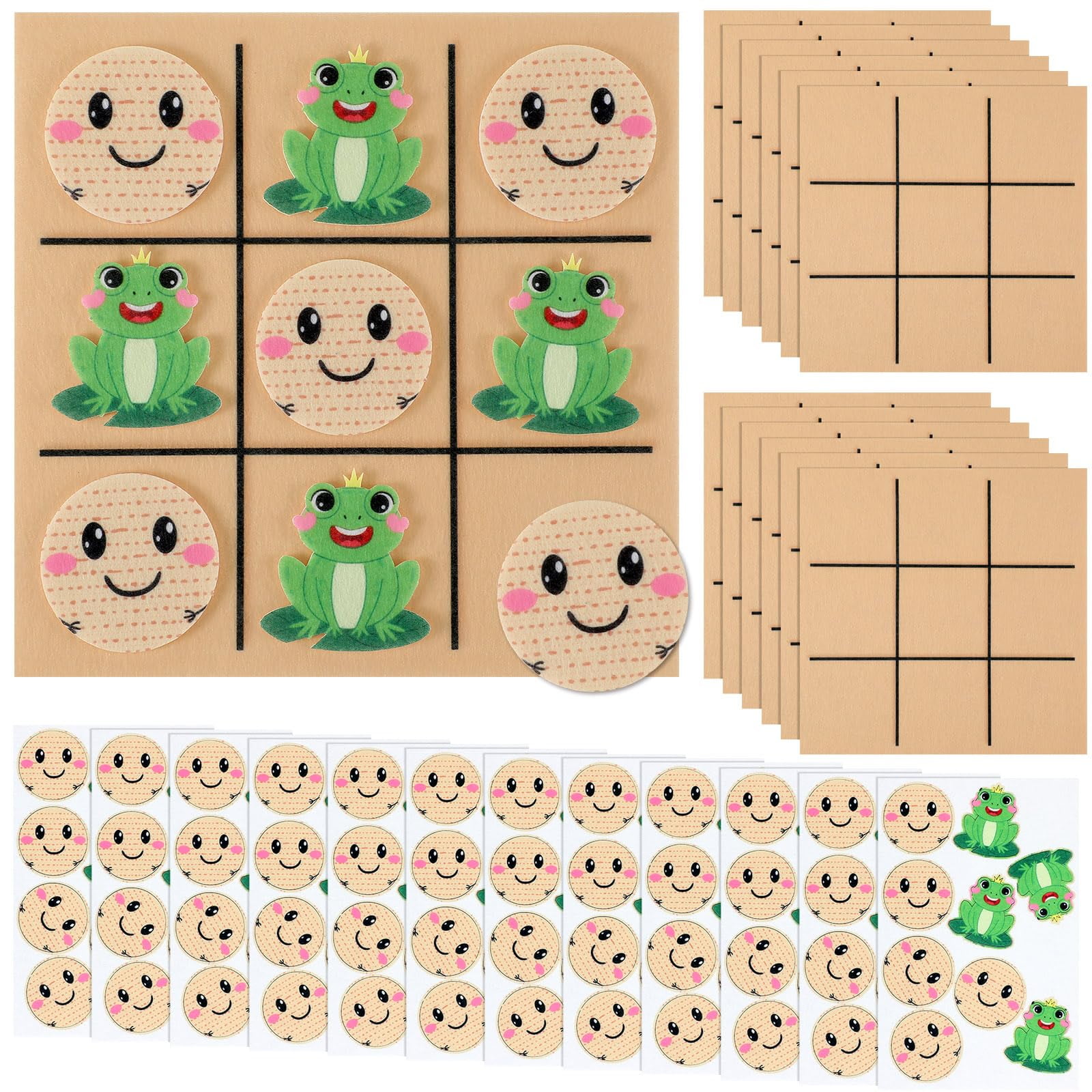 Seenelling 12 Set Passover MMF7 Tic Tac Toe Gifts for Jewish 7.8 x 7.8 ...