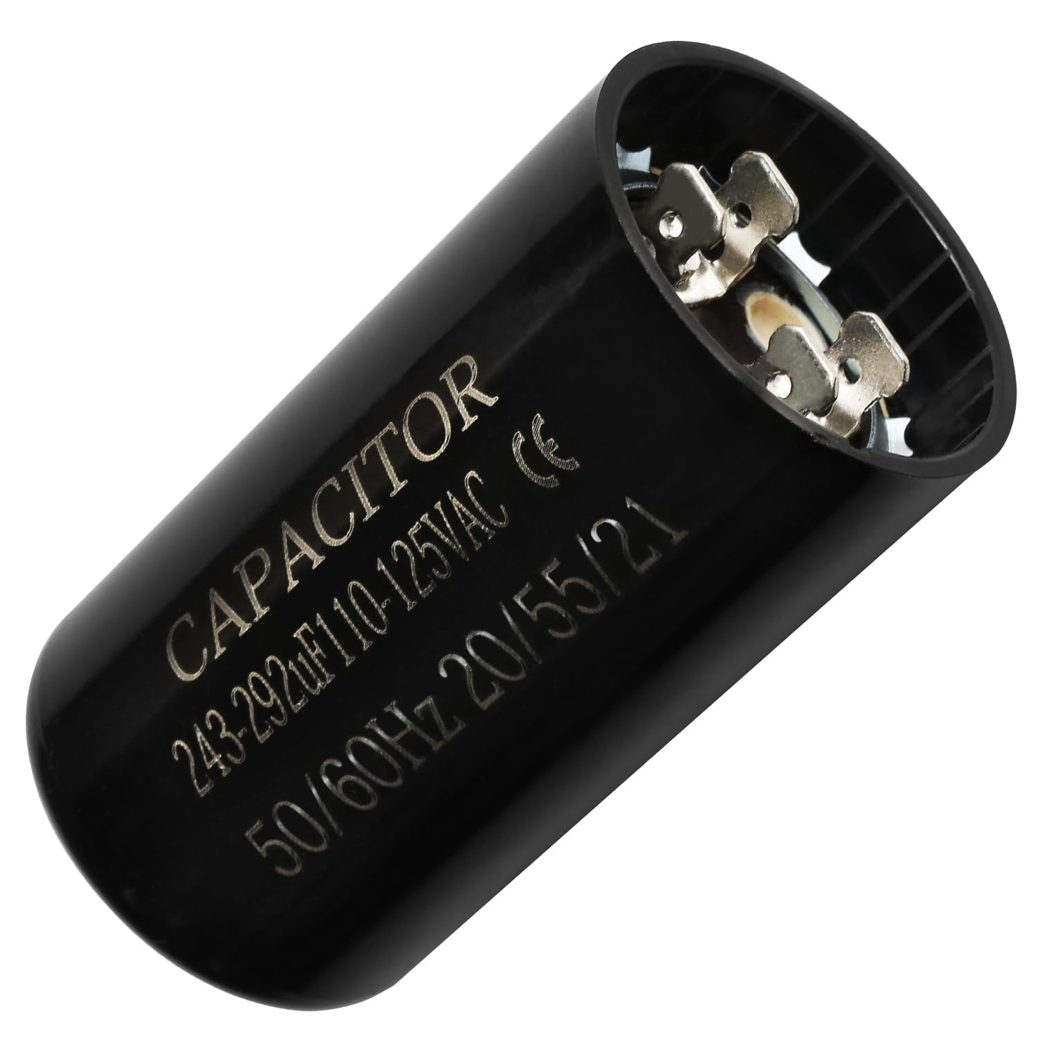 Seentech 110-125 VAC ±20% Round Motor Start Capacitor 50/60 Hz AC ...