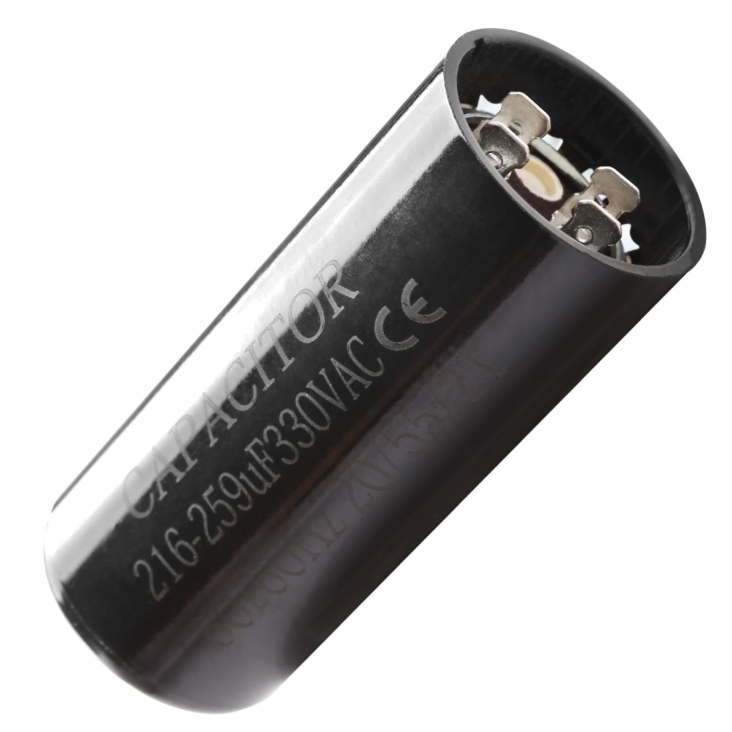 Seentech 216-259 uf/MFD 330 VAC ±20% CD60 Round Motor Start Capacitor ...