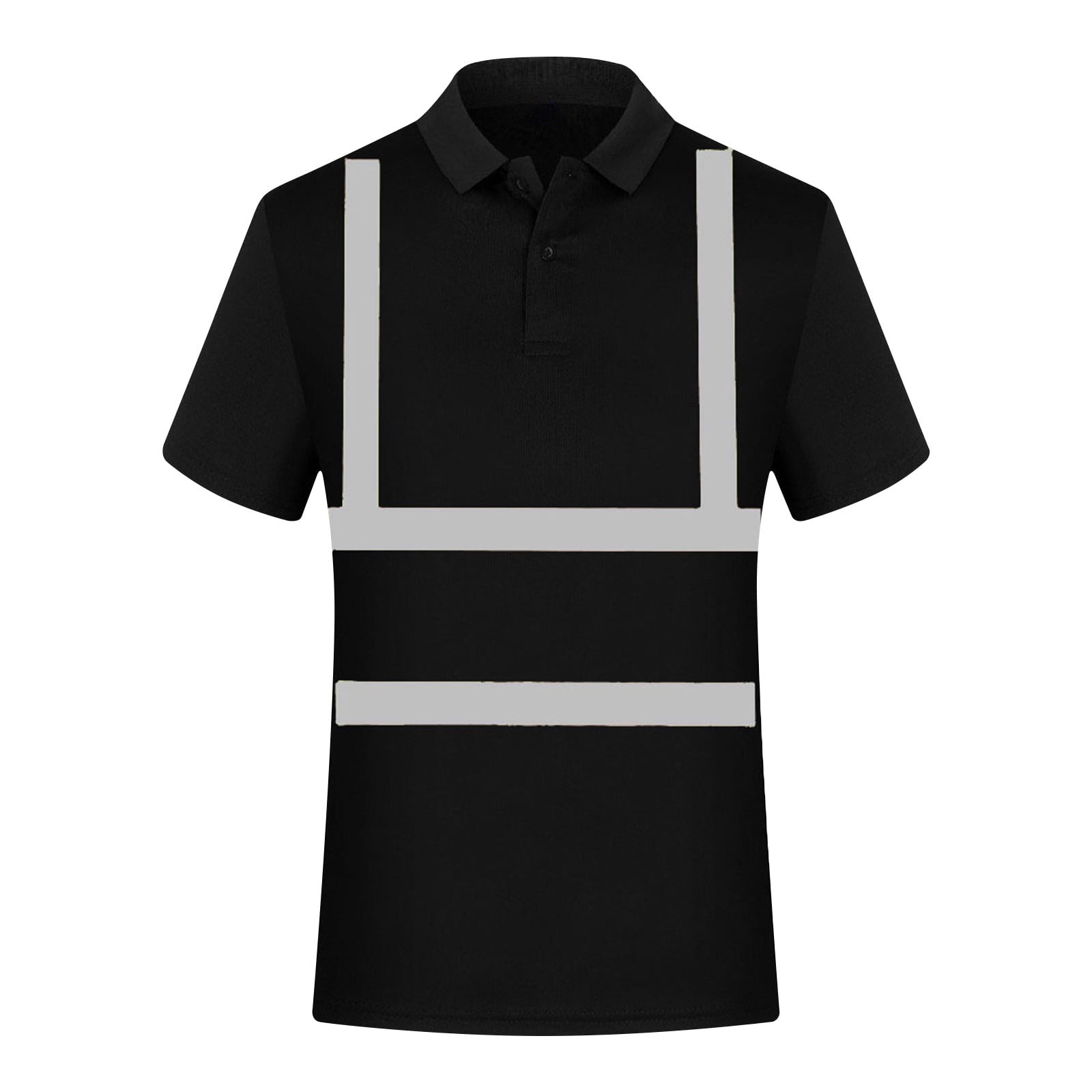 Seeotter Hi Vis Shirts for Men ANSI Class 3 Safety Reflective Shirts ...