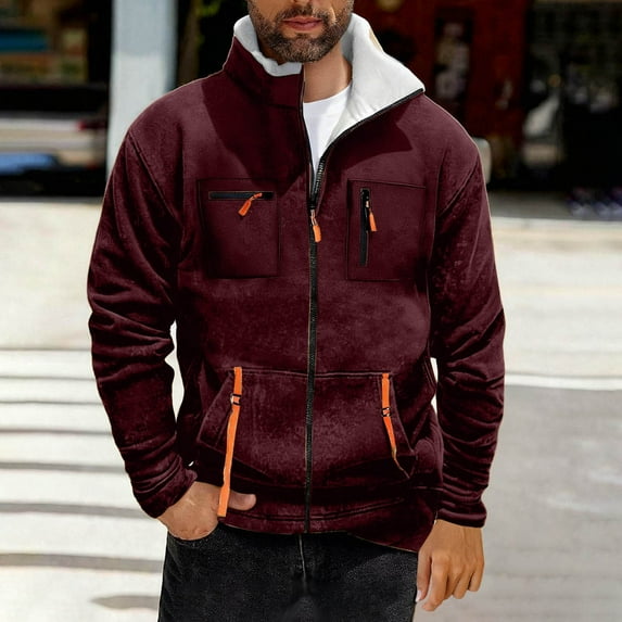 Seeotter Men's Bomber Jacket Lightweight Casual Spring Fall Windbreaker ...