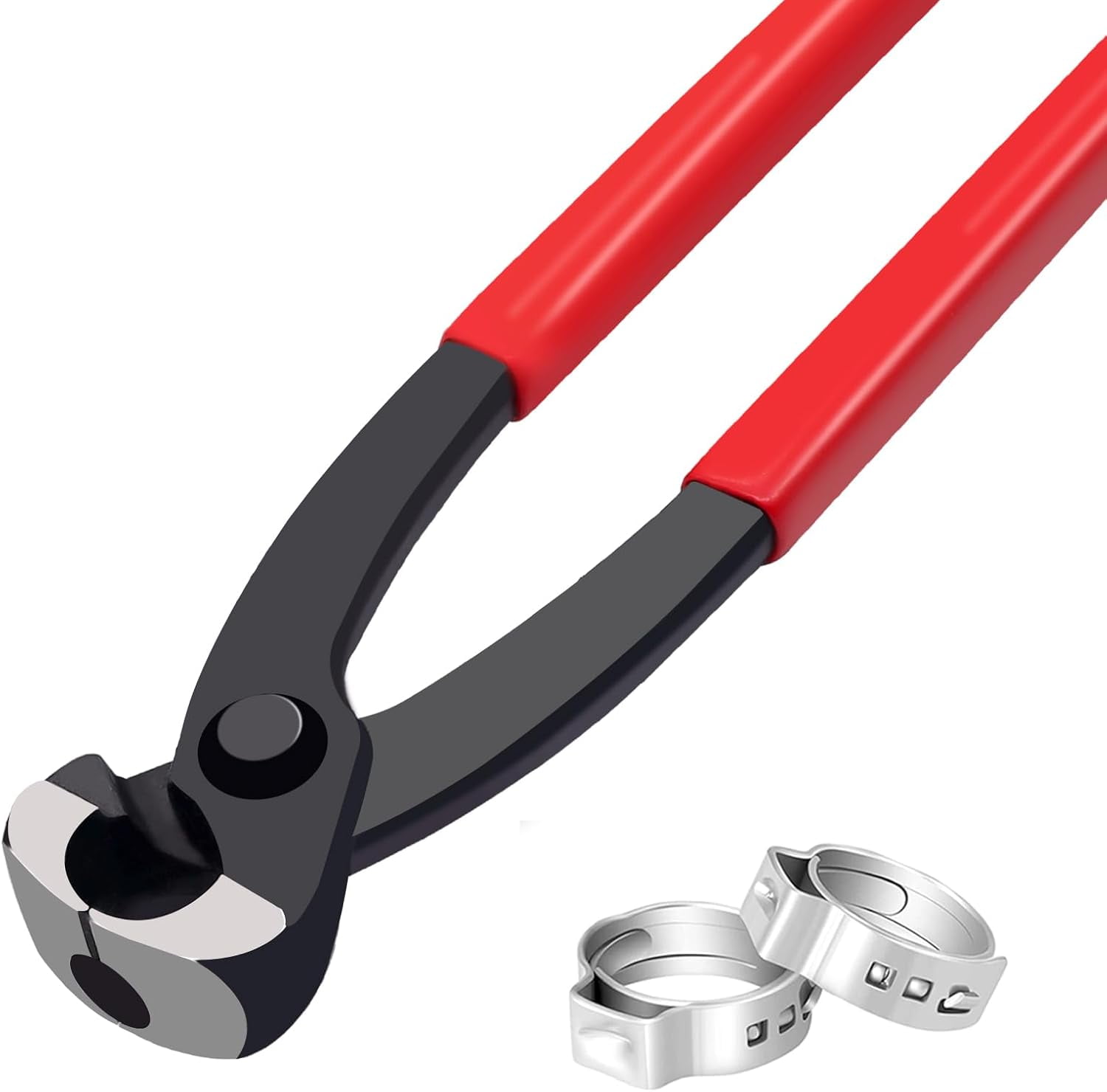 Seep Ear Clamp Pliers 9 Inch Hose Clamp Crimping Tool Carbon Steel ...