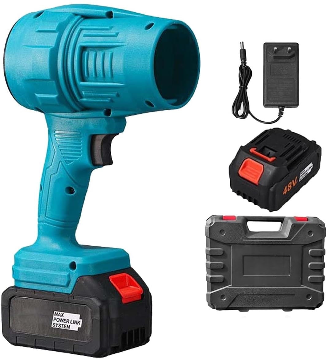 Seese Cordless Leaf Blower, Handheld Turbo Jet Blower, Lightweight ...