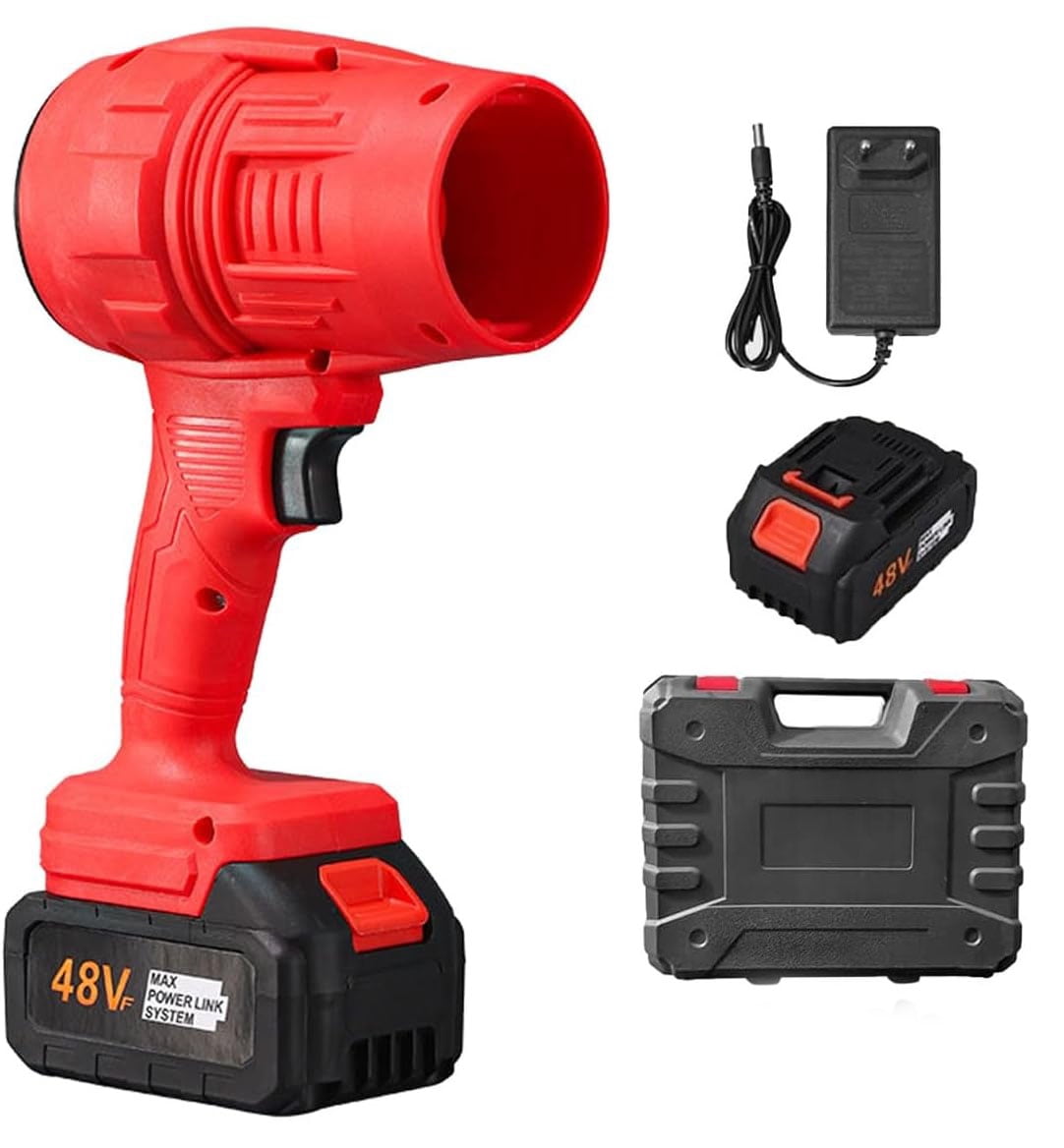 Seese Cordless Leaf Blower, Handheld Turbo Jet Blower, Lightweight ...