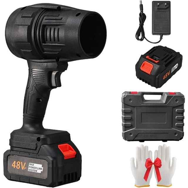 Seese Cordless Leaf Blower, Handheld Turbo Jet Blower, Lightweight ...