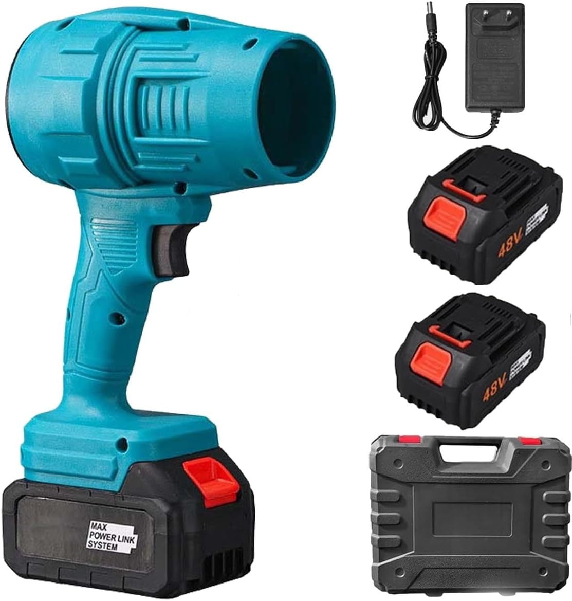 Seese Cordless Leaf Blower, Handheld Turbo Jet Blower, Lightweight ...