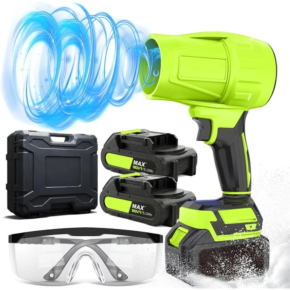 Seese Pro Blower Handheld Leaf Blower Cordless, 1200 CFM 200 MPH Mini ...