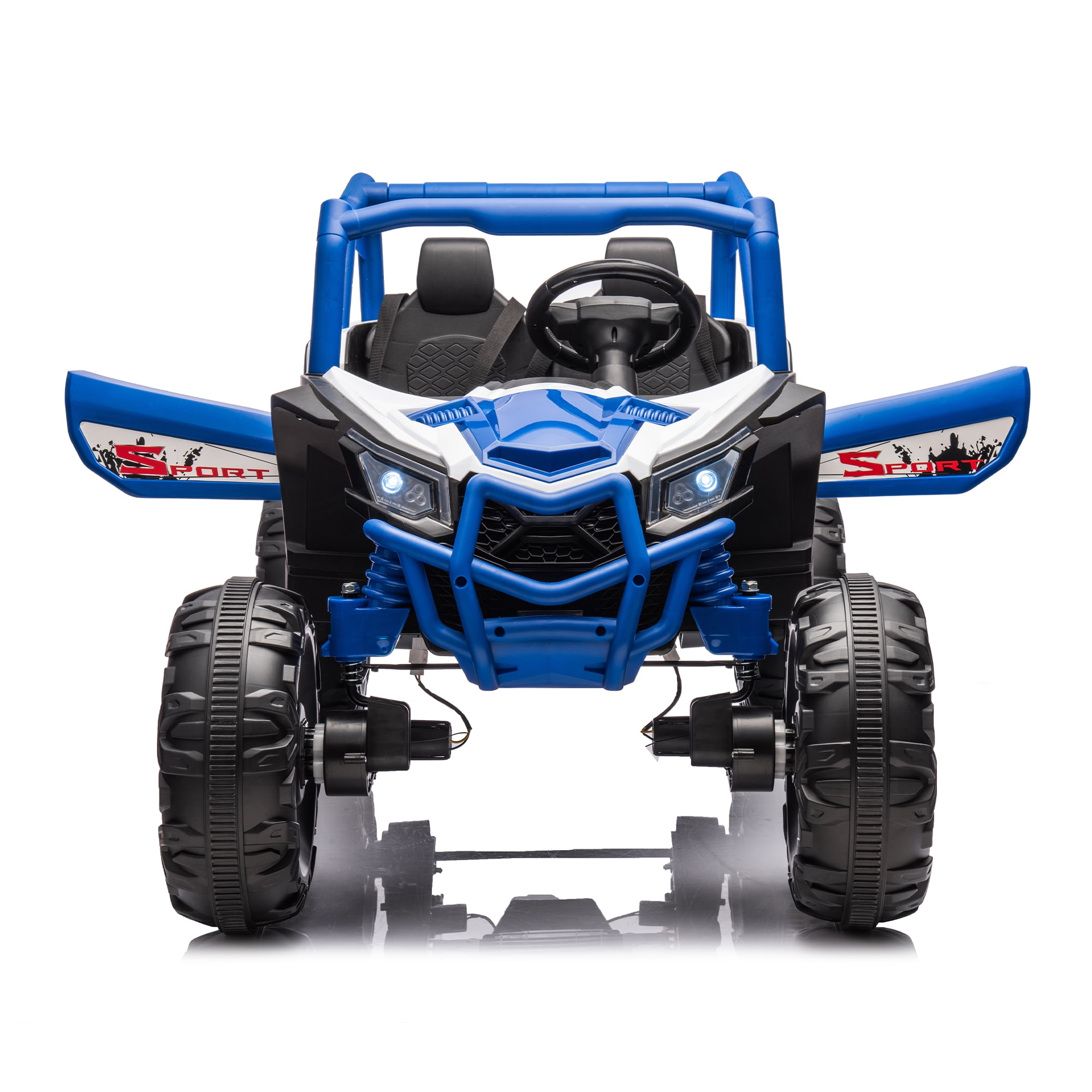 Seetaras 24V Ride On XXL UTV Car with Parent Remote Control 2 Seater ...