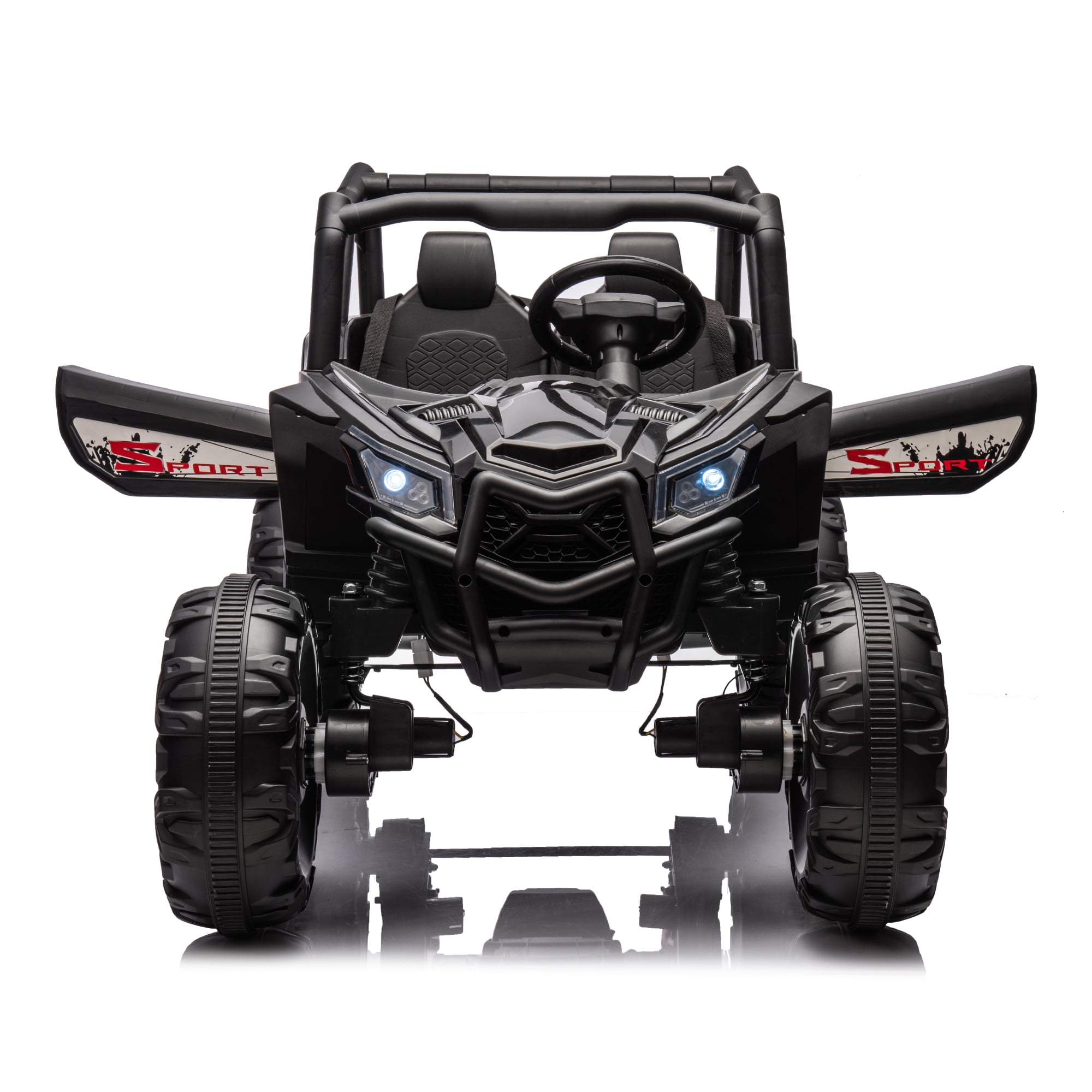 Seetaras 24V Battery Powered Electric Ride On XXL UTV Car 2 Seater 4X4 ...