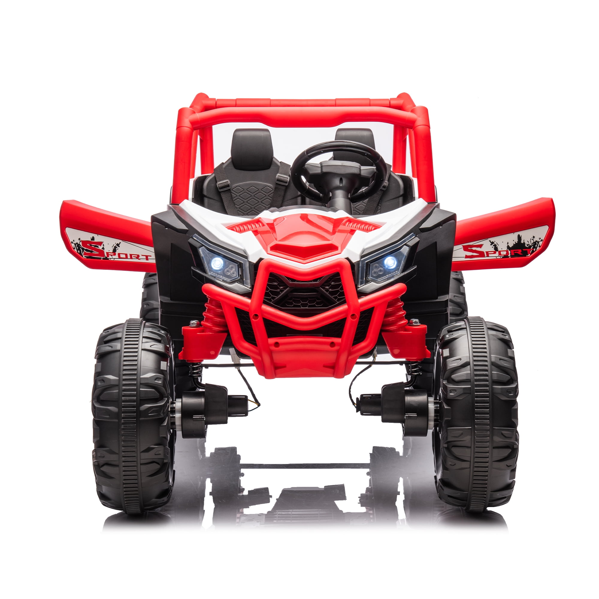 Seetaras 24 V Powered Ride-On Toy UTV Off Road Car with Remote Control ...