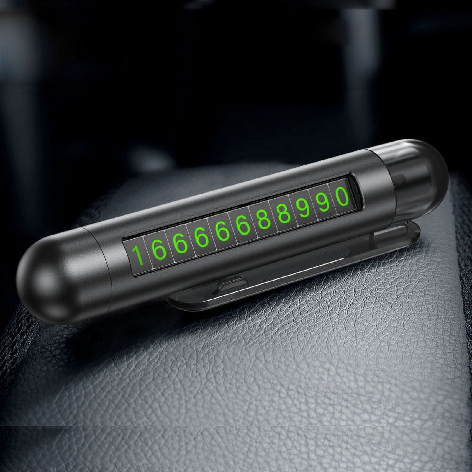 Seetaras Car Safety Hammer 3 In 1 Temporary Car Parking Phone Number ...