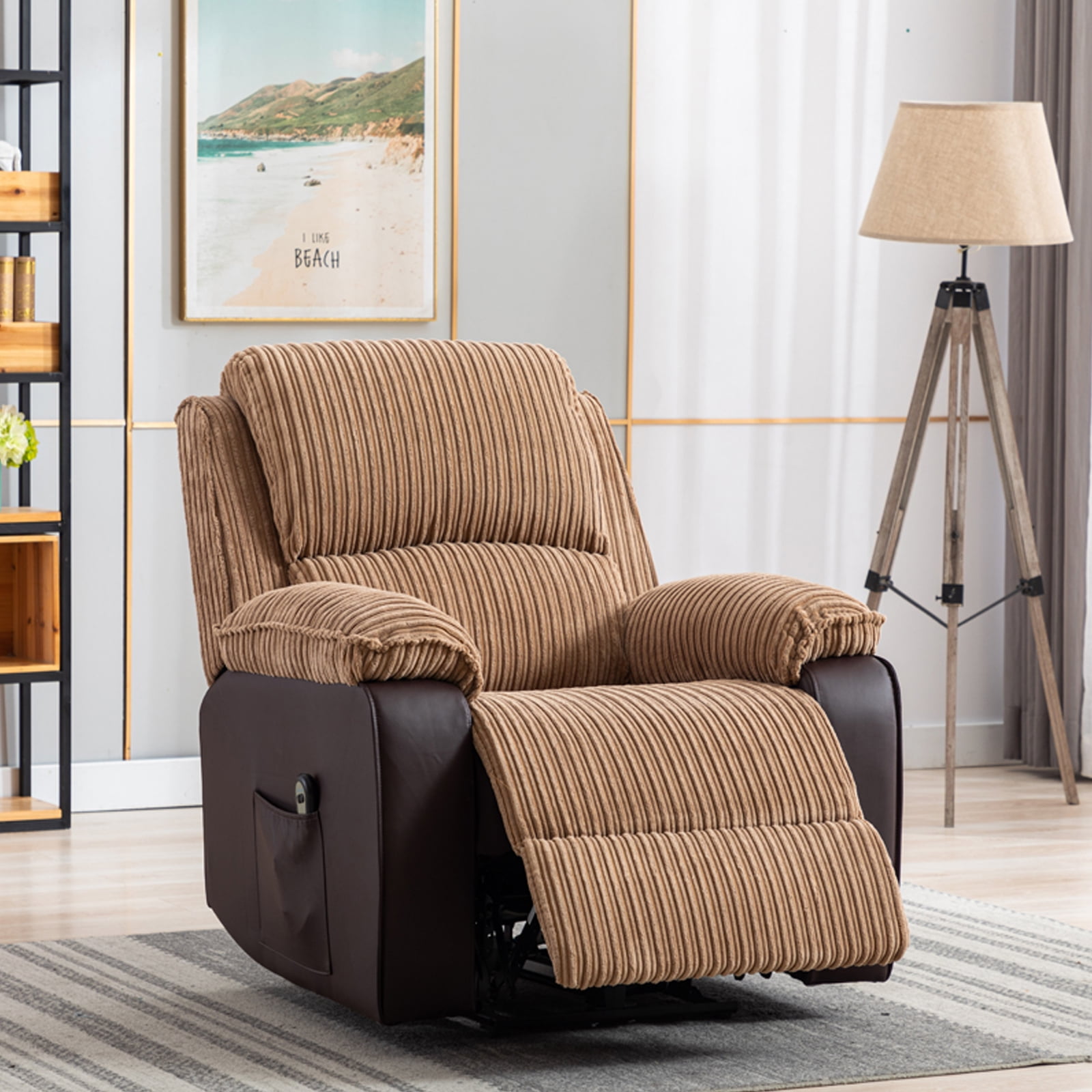 Seetaras Electric Recliner Chair with Remote Control Home Theater ...