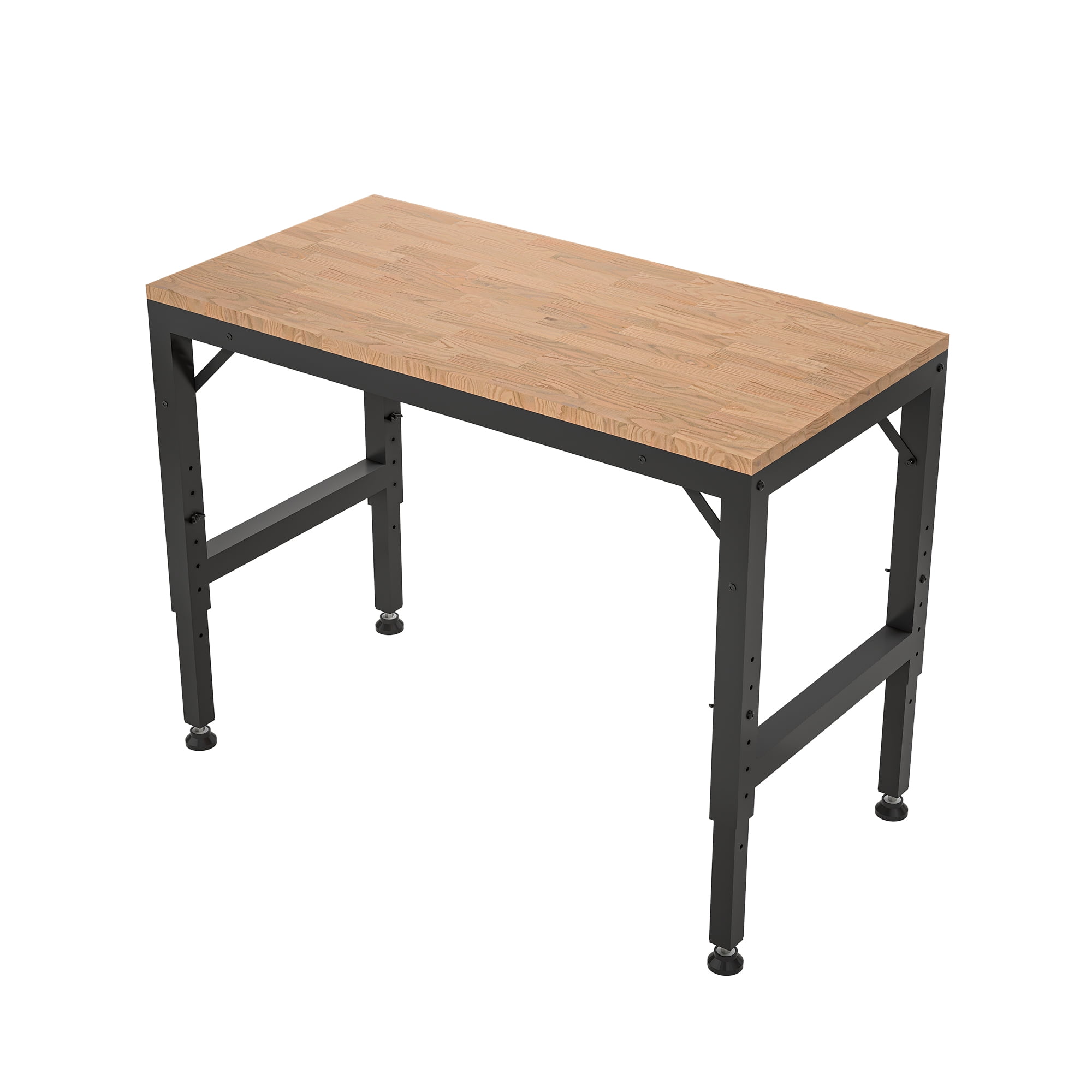 Seetaras Height Adjustable Workbench,2000 Lbs Load Capacity, Rubber ...